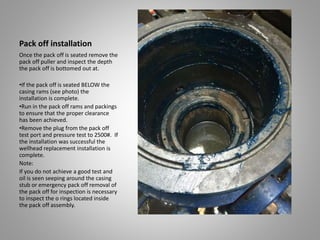 Well head replacement | PPTX