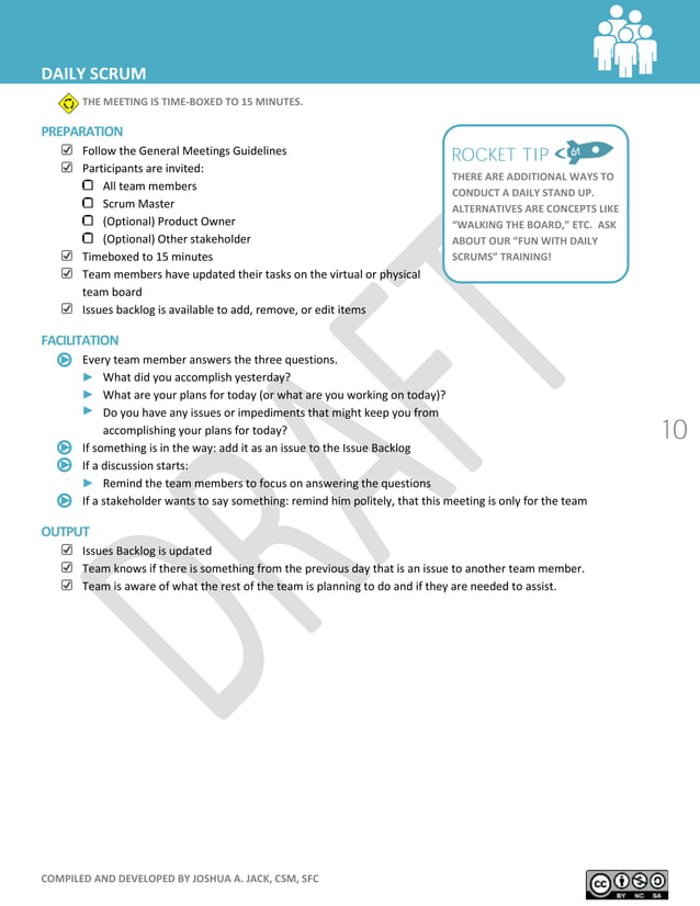 Agile Checklist | PDF
