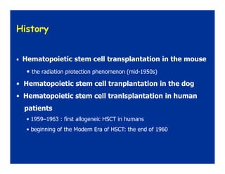 Hematopoietic stem cell transplantation in Pediatrics | PDF