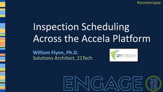 Accela 2015 - Inspection Scheduling | PPTX
