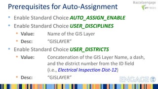 Accela 2015 - Inspection Scheduling | PPTX