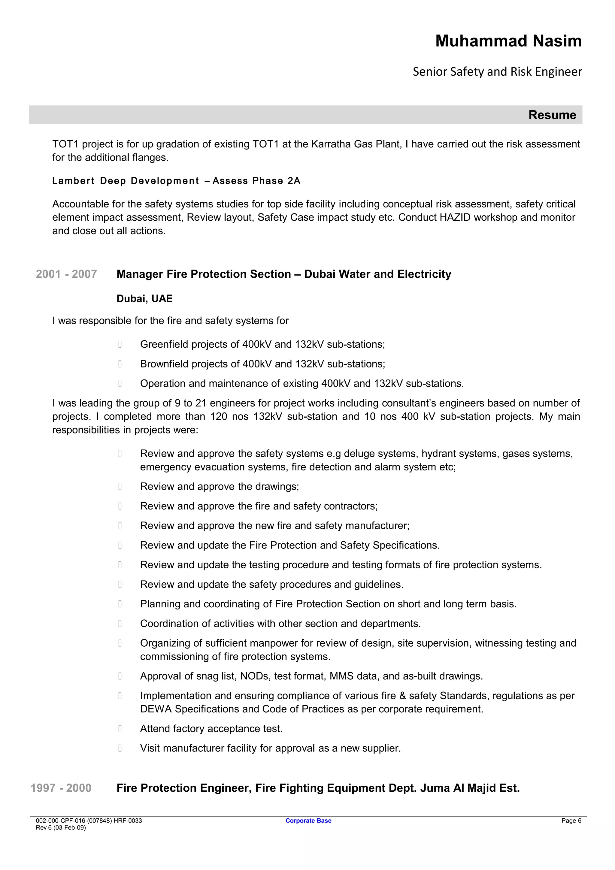 Muhammad Resume | PDF