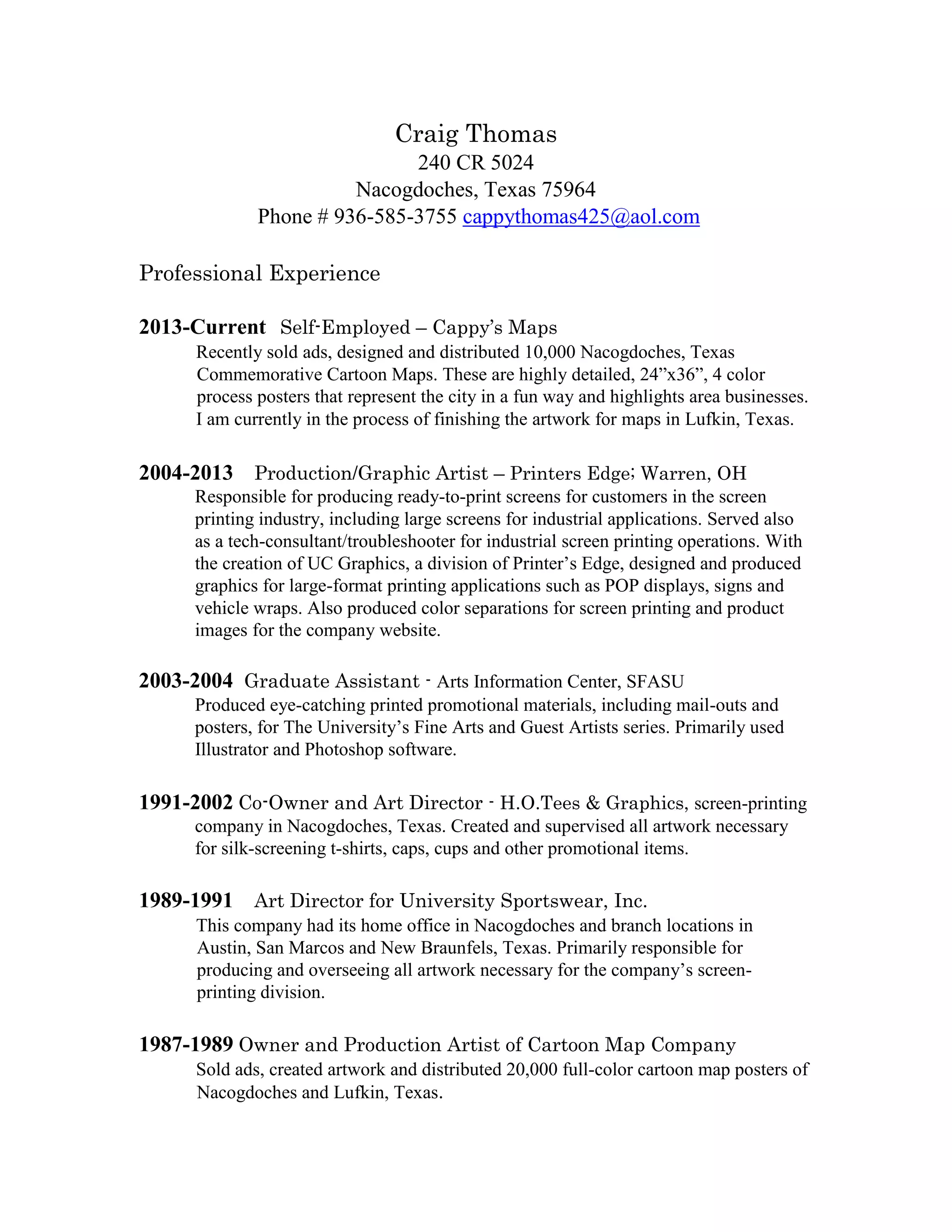 CT Resume_2016Sept | PDF