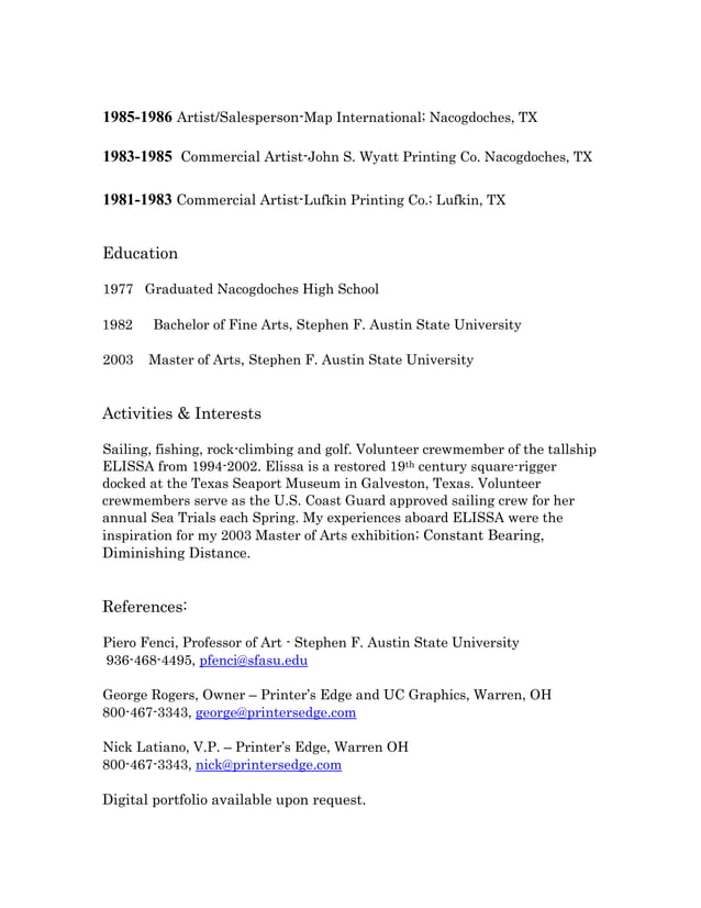 CT Resume_2016Sept | PDF