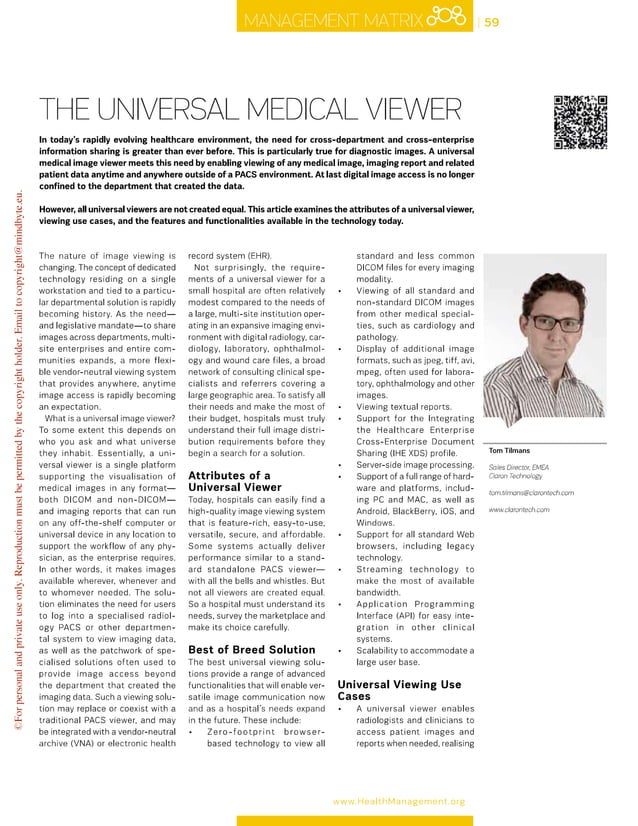 The Universal Medical Viewer | PDF