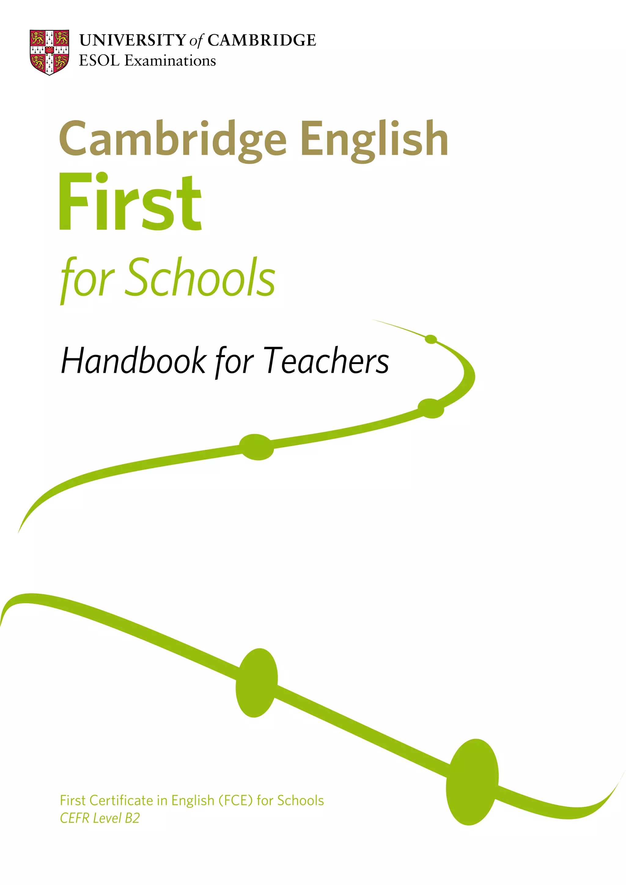 7 fce for_schools_handbook for teachers_new | PDF