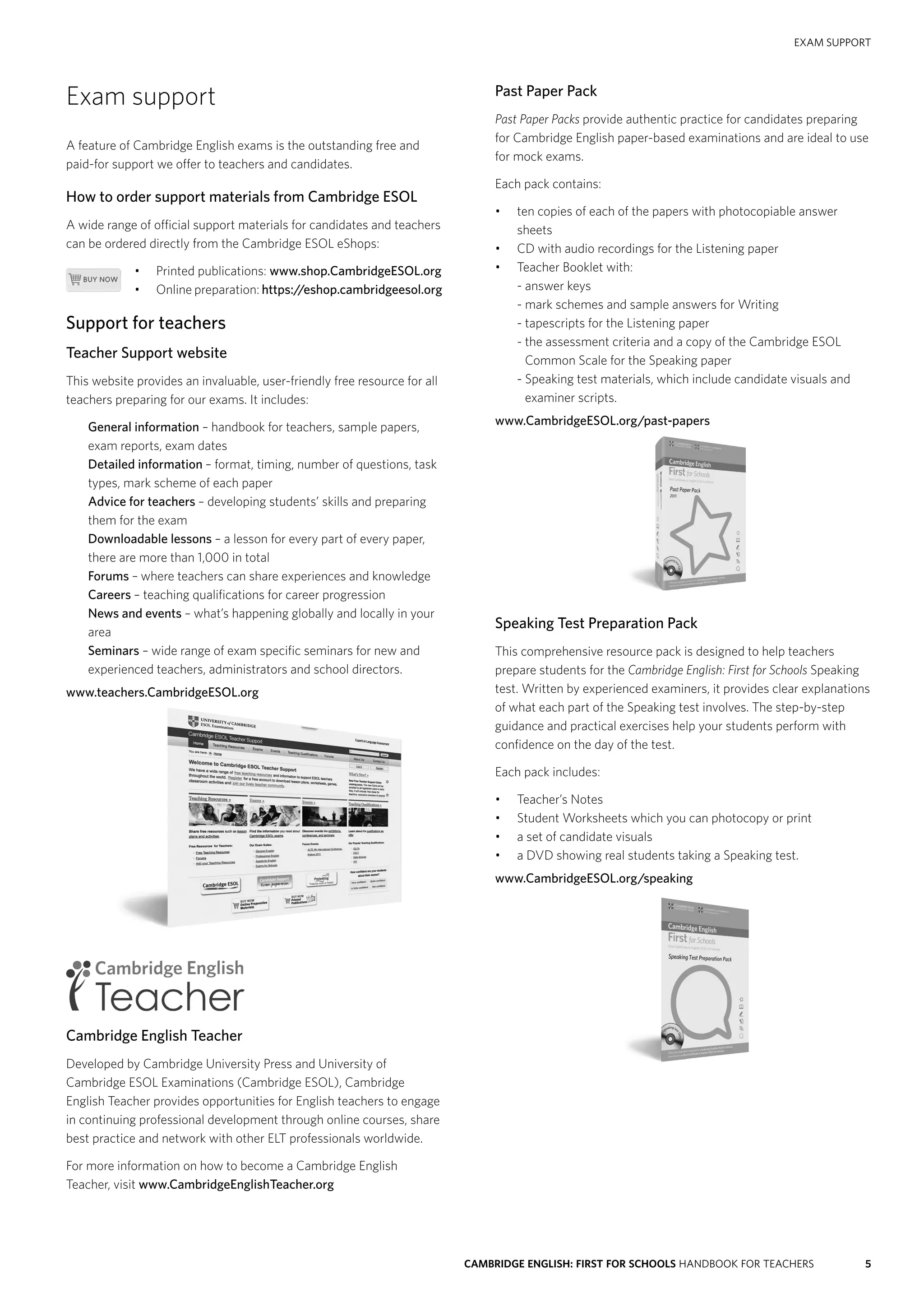 7 fce for_schools_handbook for teachers_new | PDF