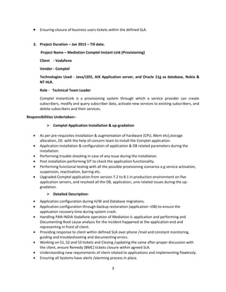 Pankaj Singh_CV | DOC | Operating Systems | Computer Software and Applications