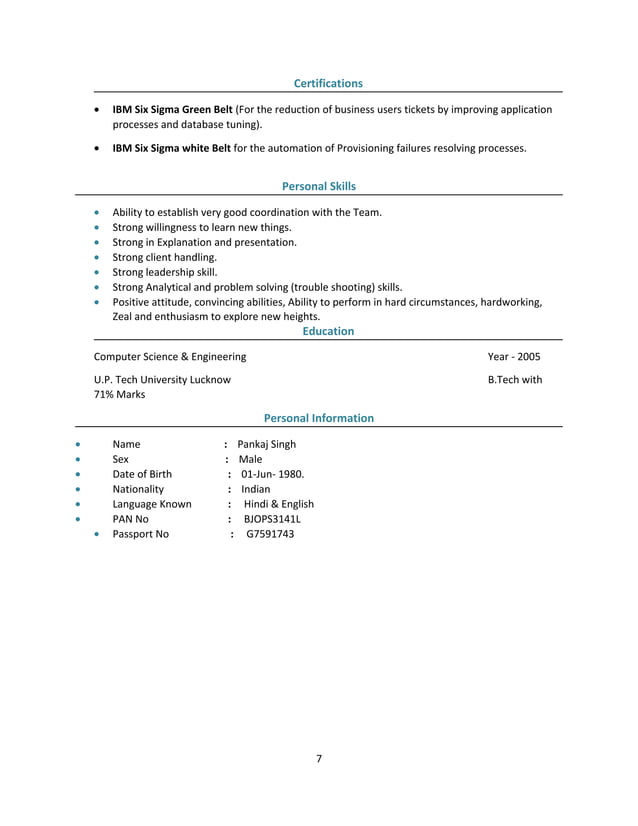 Pankaj Singh_CV | DOC