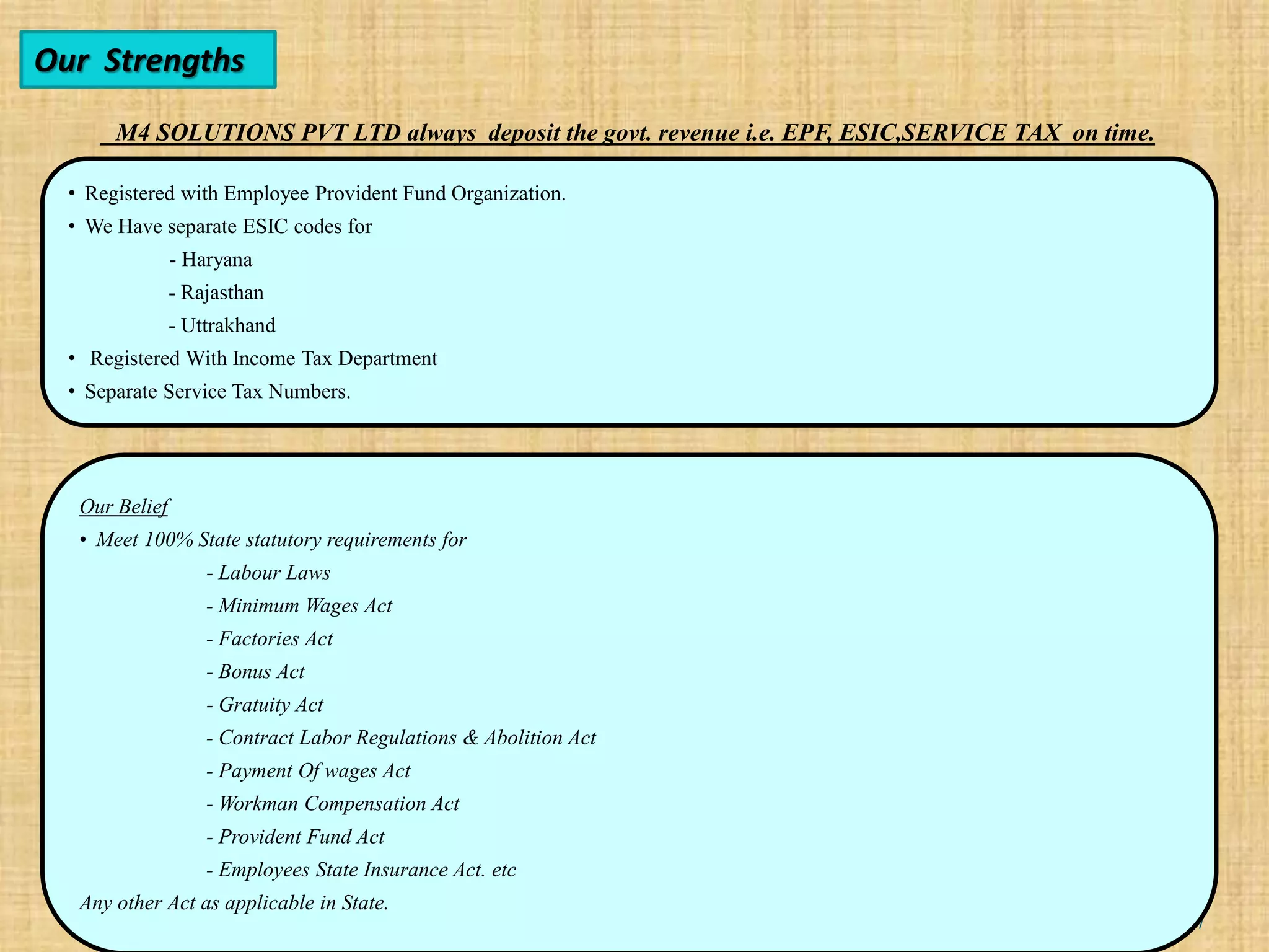 M4 SOLUTIONS PRIVATE LTD-COMPANY PROFILE | PDF