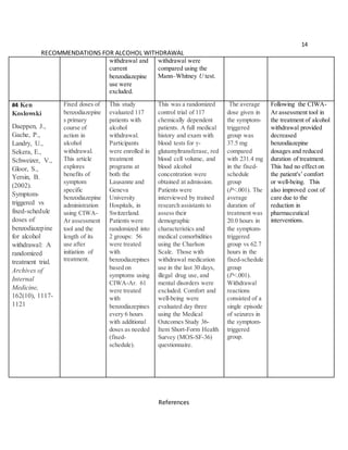 Recommendations for Alcohol Withdrawal.final | DOCX