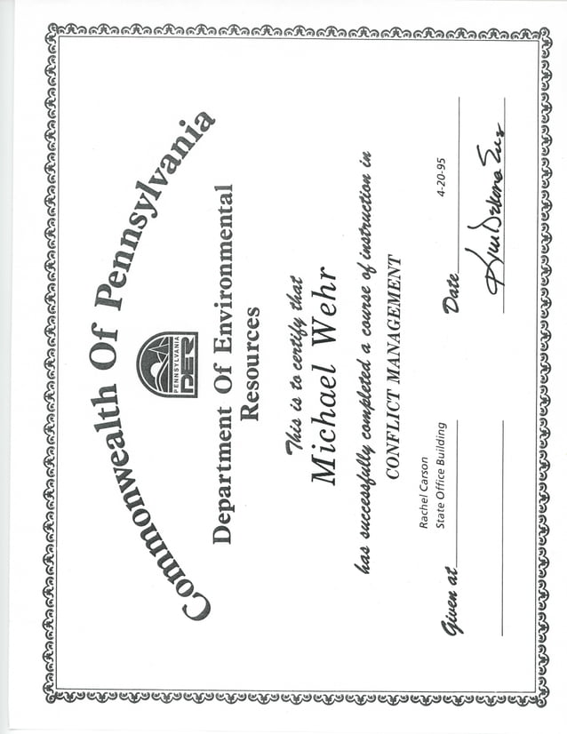 MRW 95-4-20 Conflict Management PA | PDF