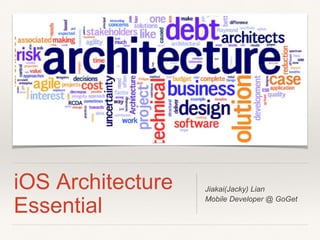 iOS Architecture | PPTX