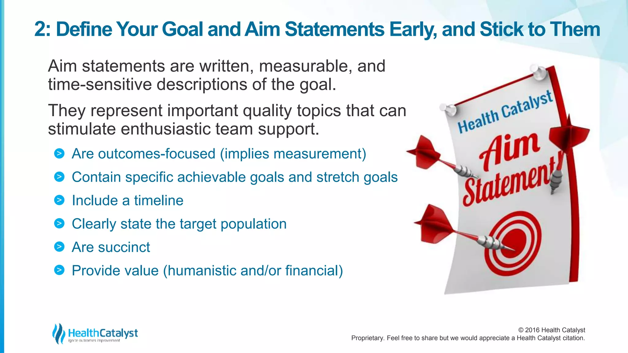 7 Features of Highly Effective Outcomes Improvement Projects | PPTX