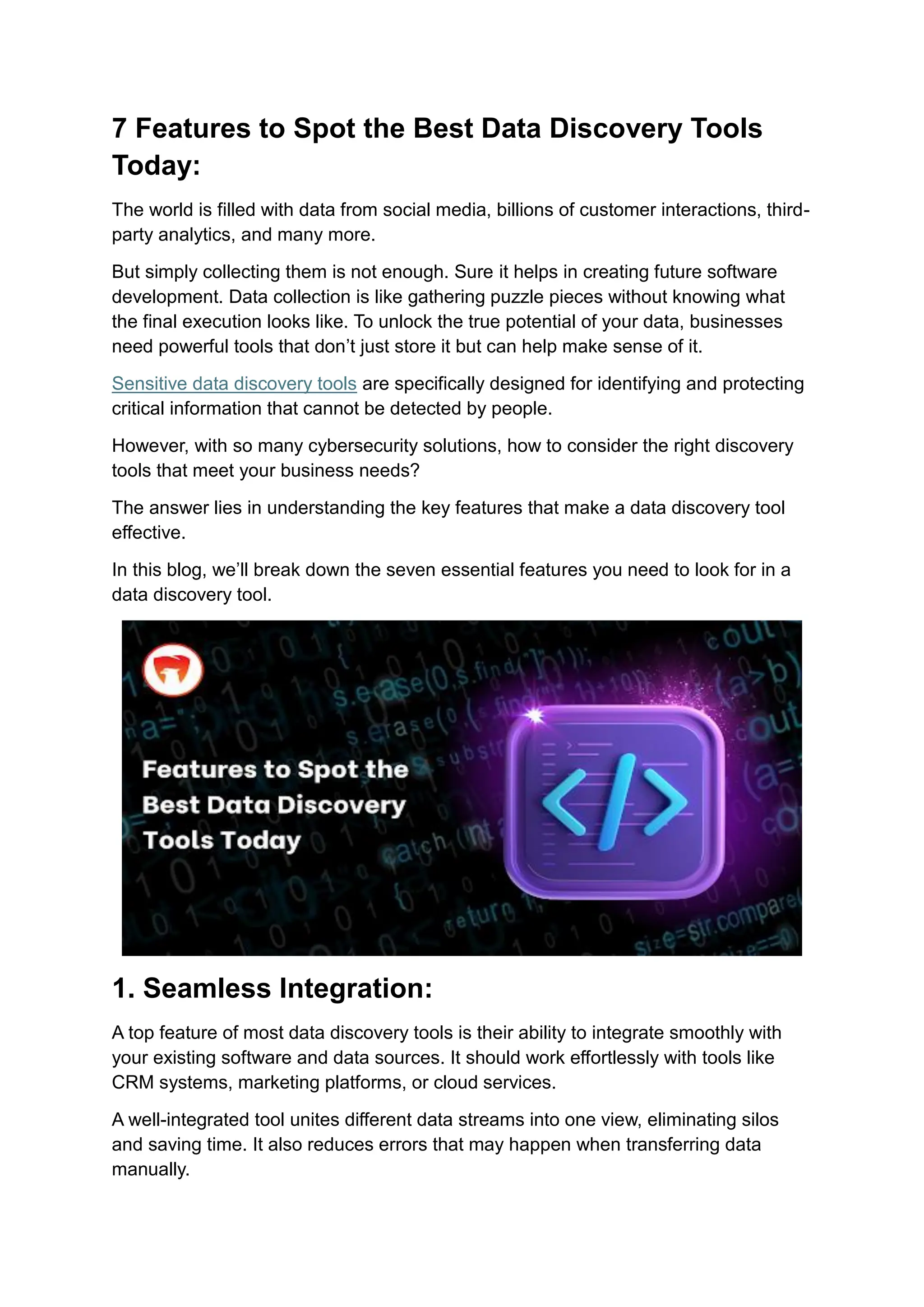 7 Features to Spot the Best Data Discovery Tools.pdf