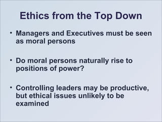 Organizational Culture and Ethics, Enron Case Study | PPT | Business ...
