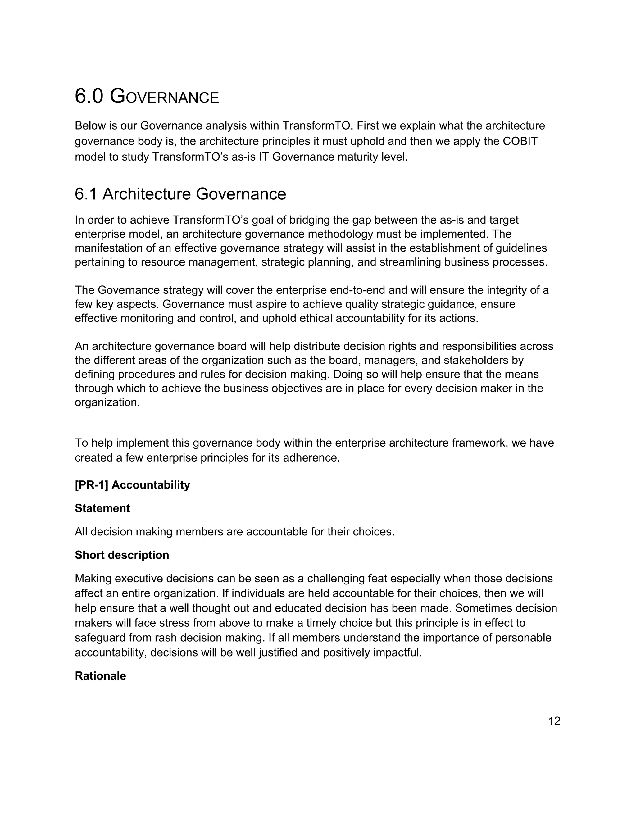 Enterprise Architecture Report | PDF | Computer Software and Applications | Computing