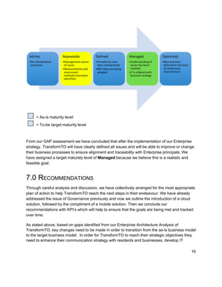 Enterprise Architecture Report | PDF | Computer Software and Applications | Computing