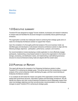 Enterprise Architecture Report | PDF | Computer Software and Applications | Computing
