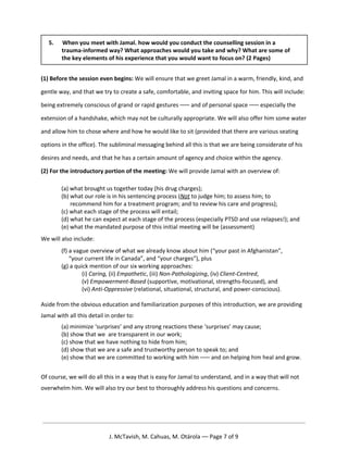 Concurrent Disorders Case Study | PDF