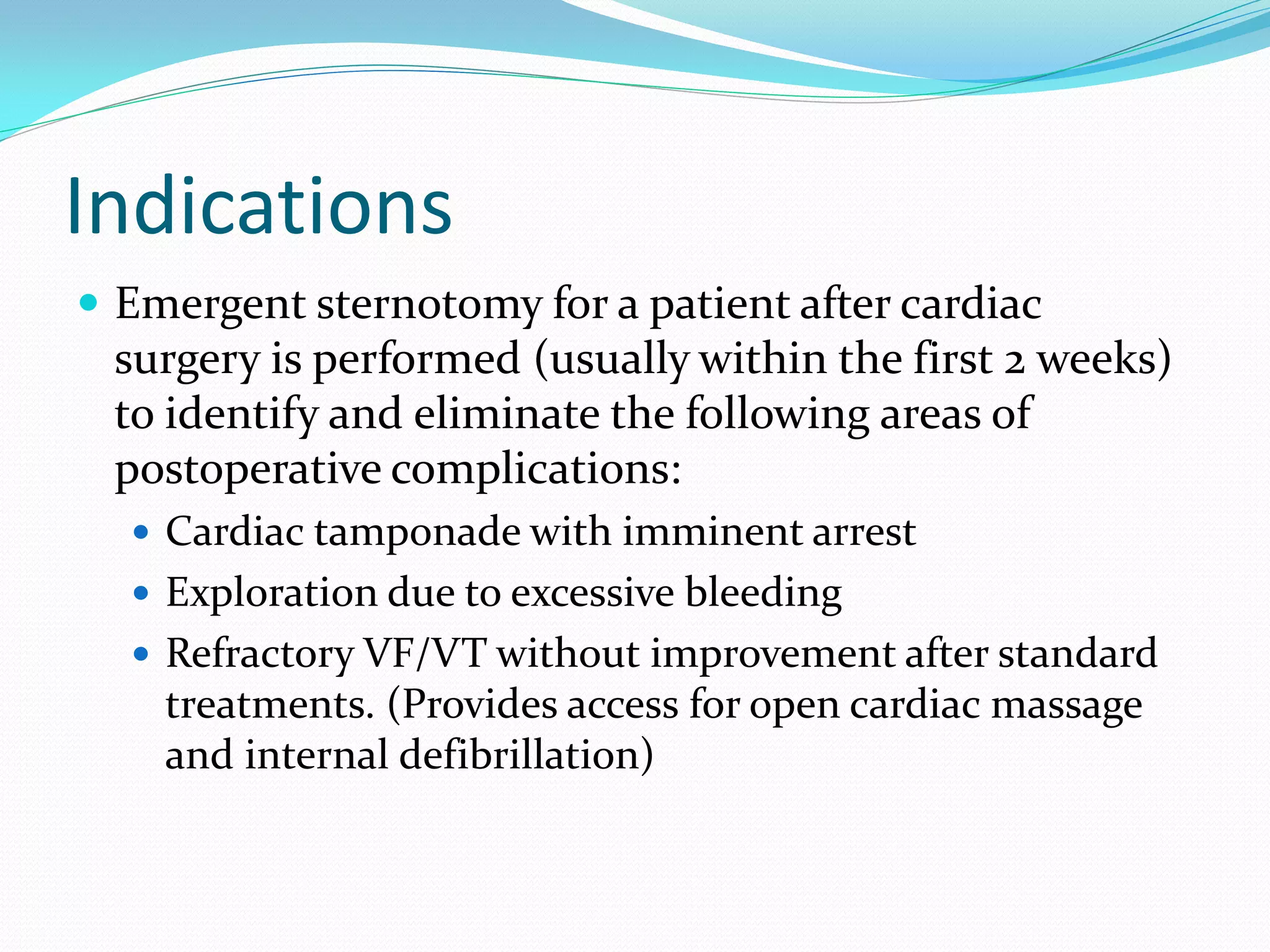 Emergency Sternotomy take 3 | PDF