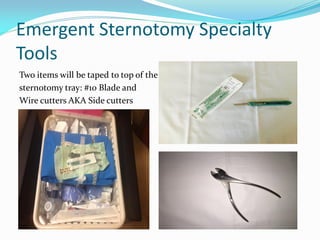 Emergency Sternotomy take 3 | PDF