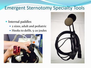 Emergency Sternotomy take 3 | PDF