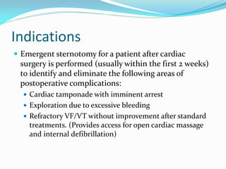 Emergency Sternotomy take 3 | PDF