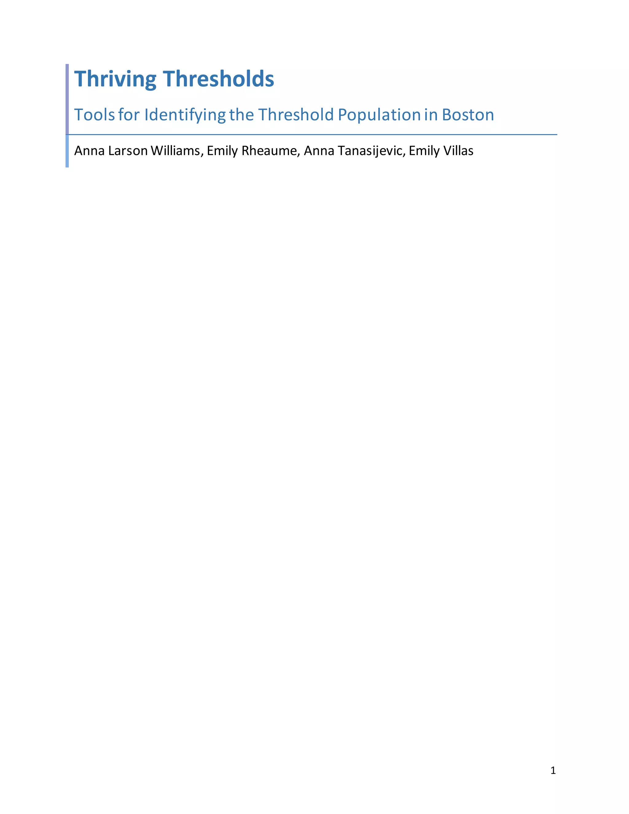 BPHC Consultant Report | PDF