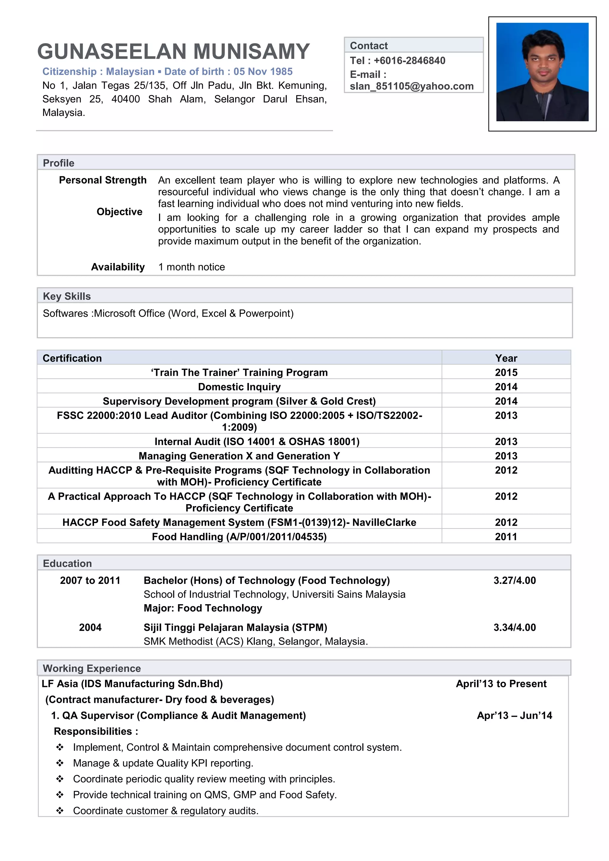 Gunaseelan_Munisamy2015 | PDF | Business | Business and Finance