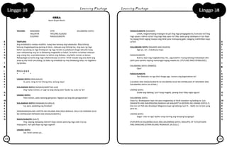 Grade 7 Learning Module in Filipino (Learning Package - Quarter 1 to 4 ...
