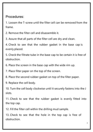 mud filtration | DOCX