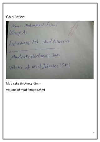 mud filtration | DOCX