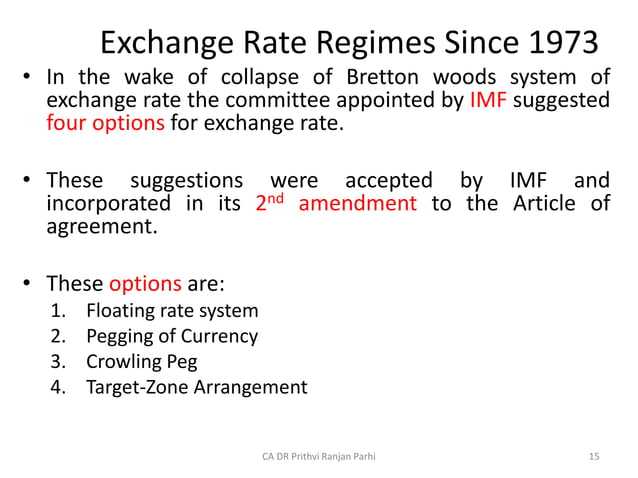 Fixed And Floating Exchange Rate PPT fixed-and-floating-exchange-rate-ppt
