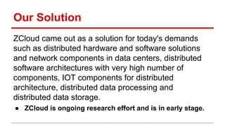 ZCloud Consensus on Hardware for Distributed Systems | PDF