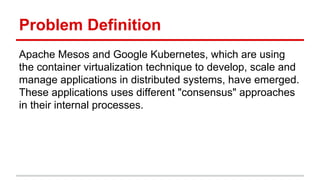 ZCloud Consensus on Hardware for Distributed Systems | PDF