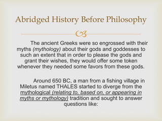 Introduction to the Philosophy of the Human Person | PPTX