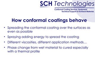 Fluid Behaviour Of Conformal Coatings | PPT | Chemistry | Science