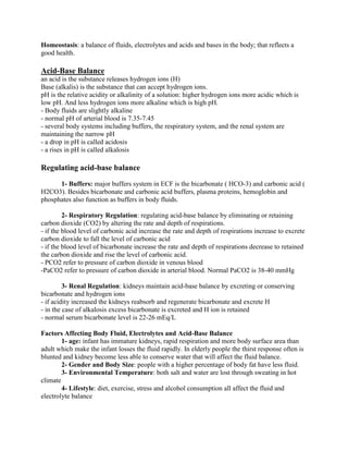 7 fluid, electrolyte balance | PDF