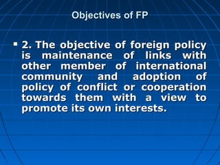 7 foreign policy process | PPT