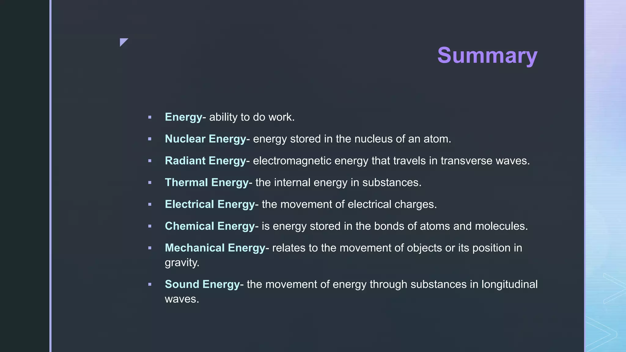 7 Forms of Energy | PPTX