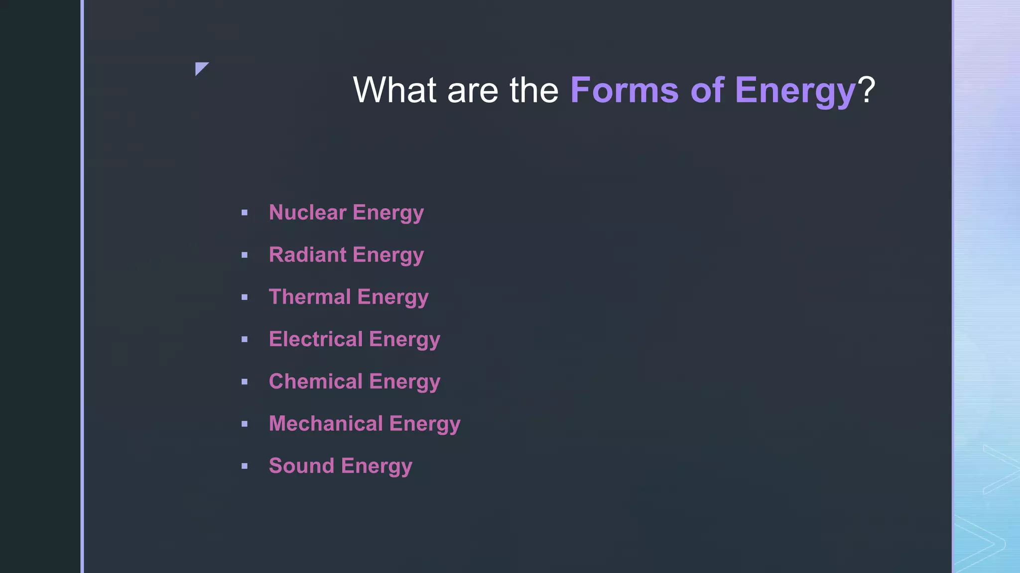7 Forms of Energy | PPTX