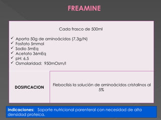 7 Formulas NPT Parenteral en pediatría | PPTX
