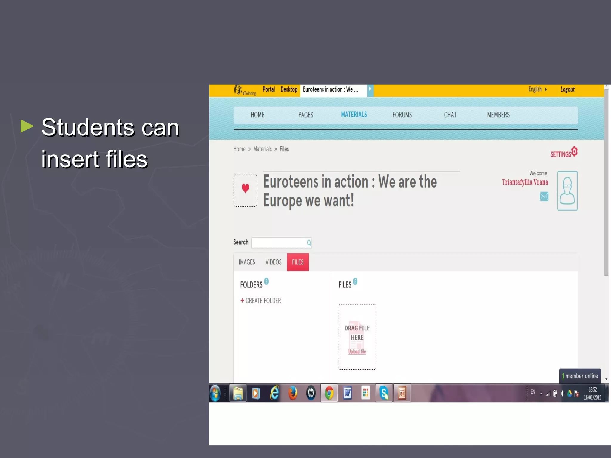 The new twinspace sts tutorial | PPT
