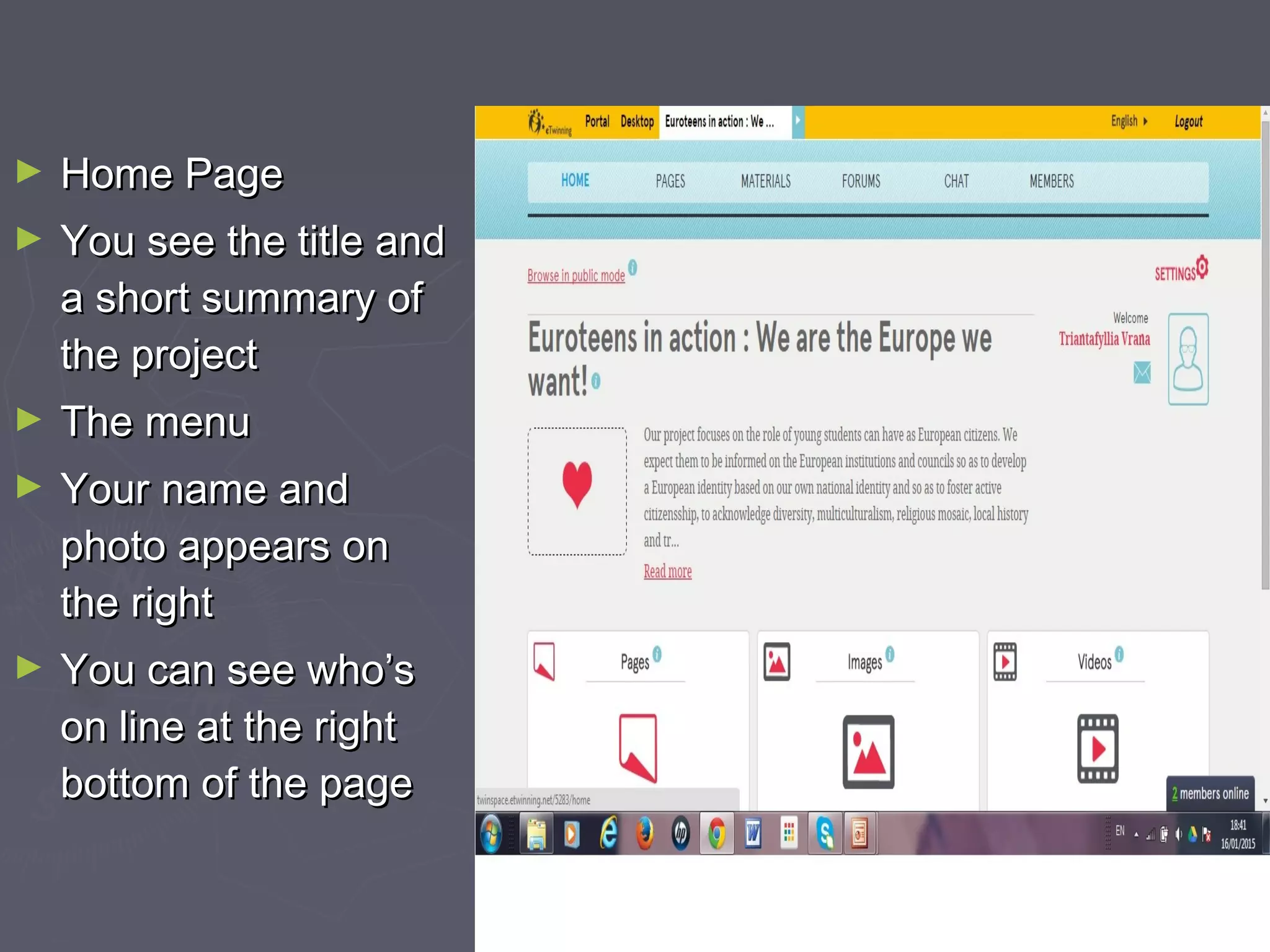The new twinspace sts tutorial | PPT
