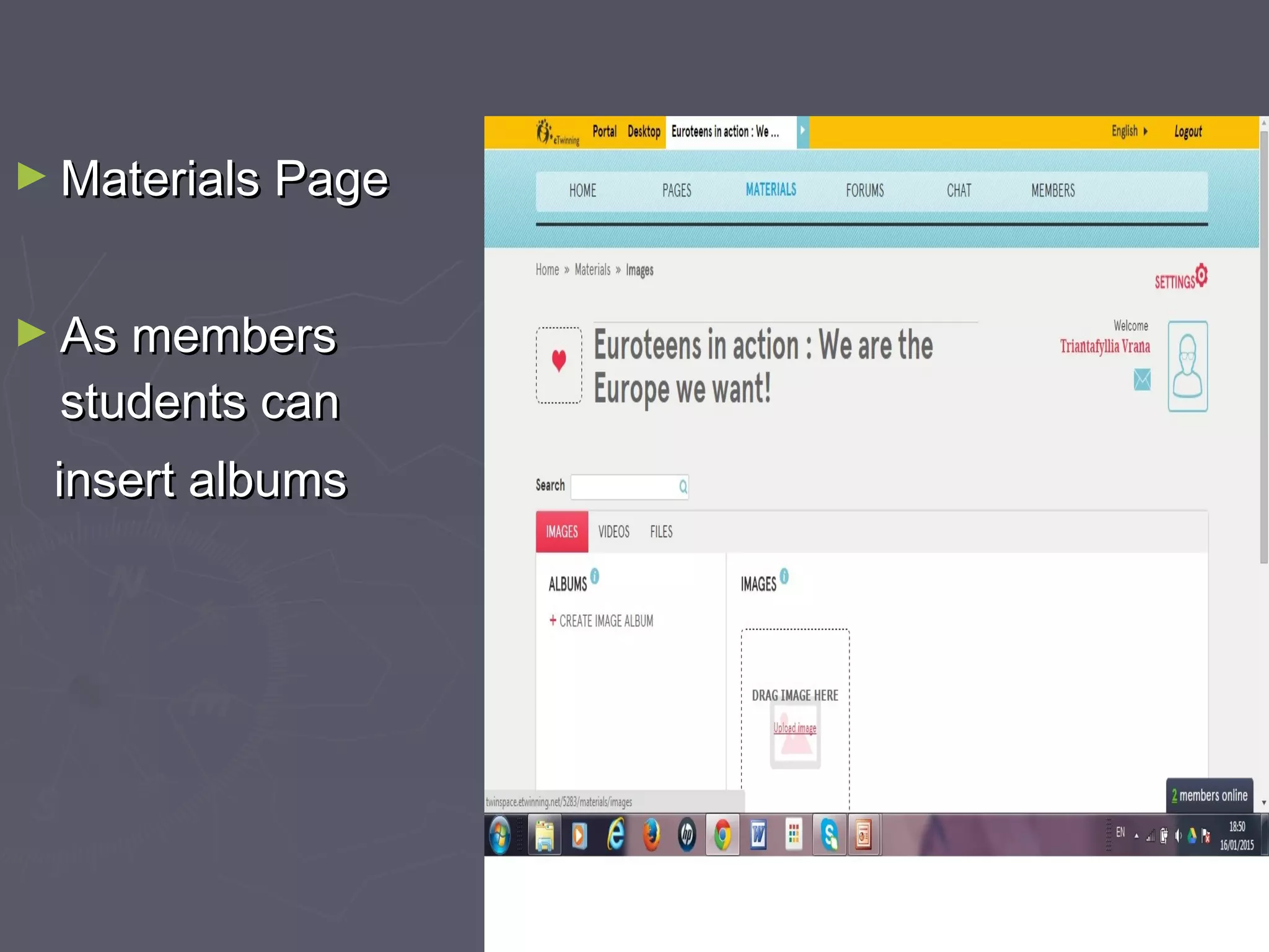 The new twinspace sts tutorial | PPT