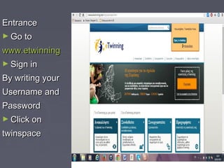 The new twinspace sts tutorial | PPT