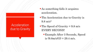 Free Fall & Circular Motion | PPTX