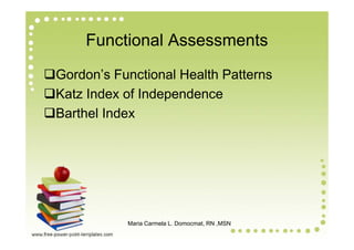 functional assessments | PPT