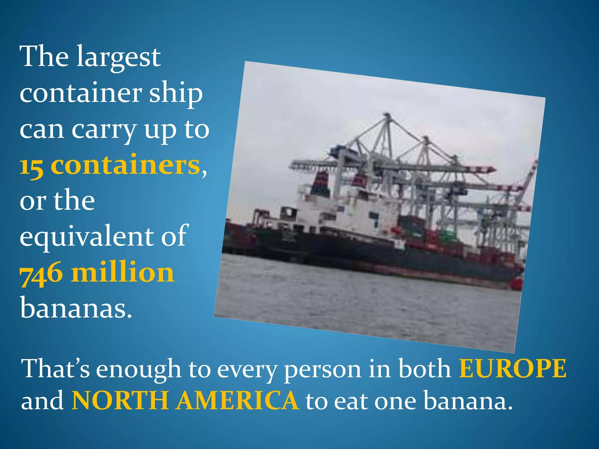 7 fun facts about Shipping Industry | PPSX